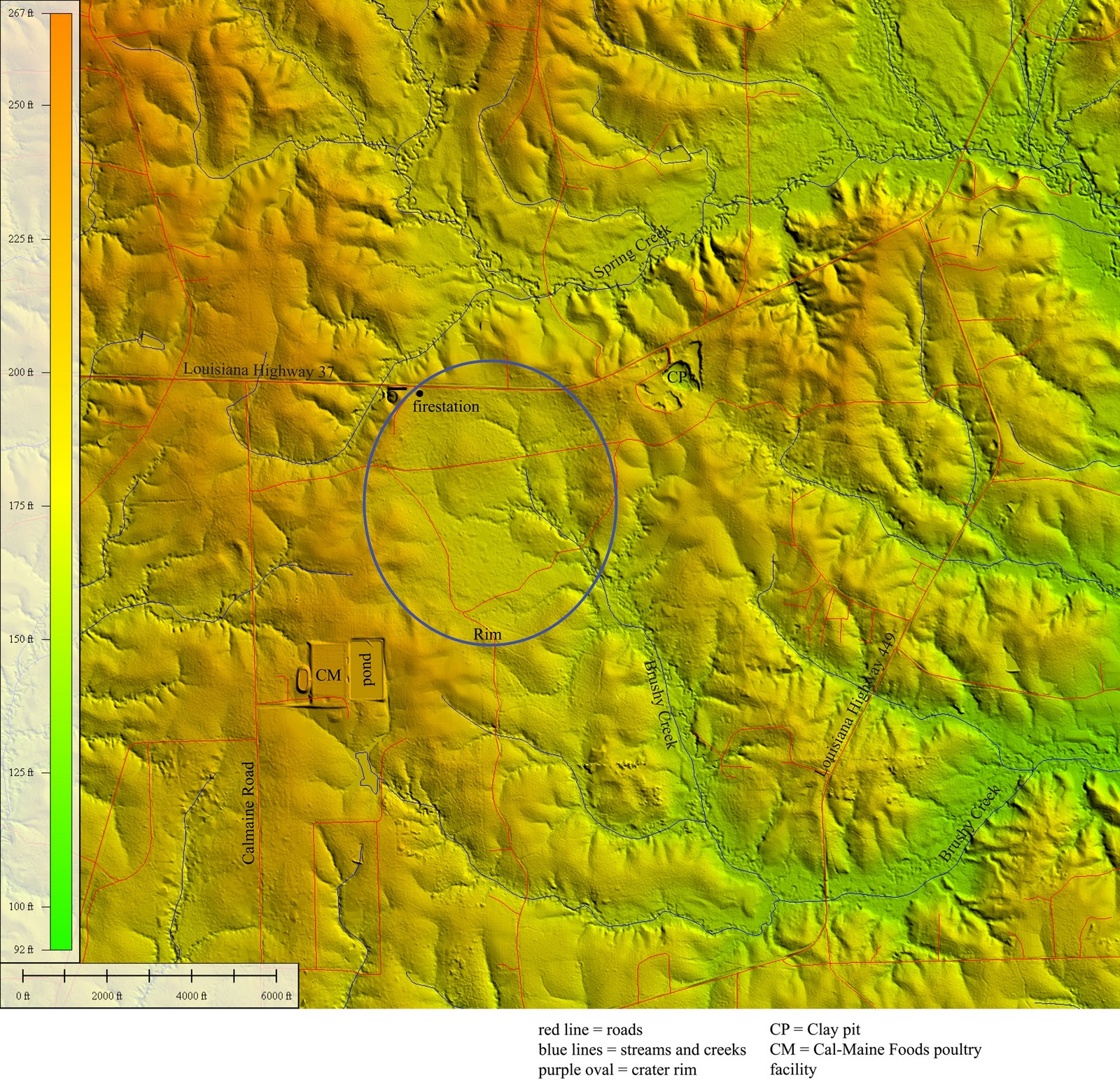 The Latest Worldwide Meteor/Meteorite News: Brushy Creek Impact Crater ...