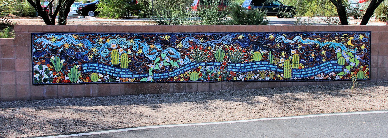 The Tucson Murals Project: Rillito River Mural