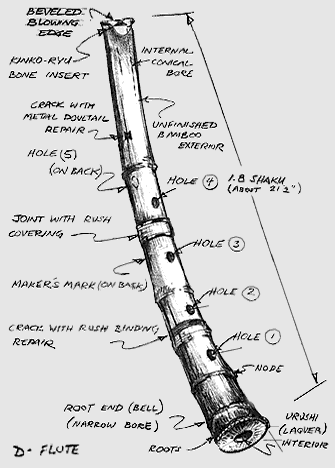 Flute Diagram Labeled