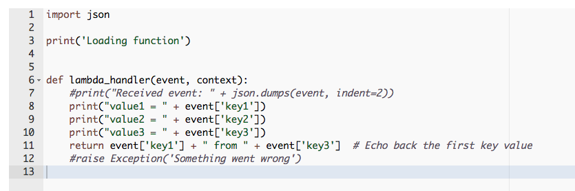 | AbdHay's Journal | : Learning AWS Lambda and new serverless architecture