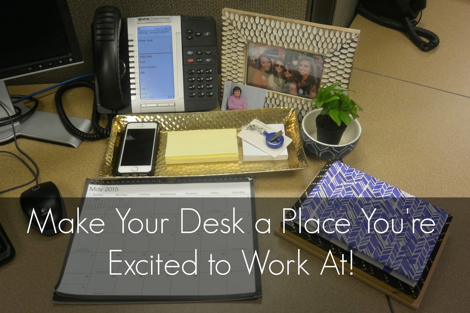 Lightning in a Bottle: 9 Tips For Decorating Your Office Desk