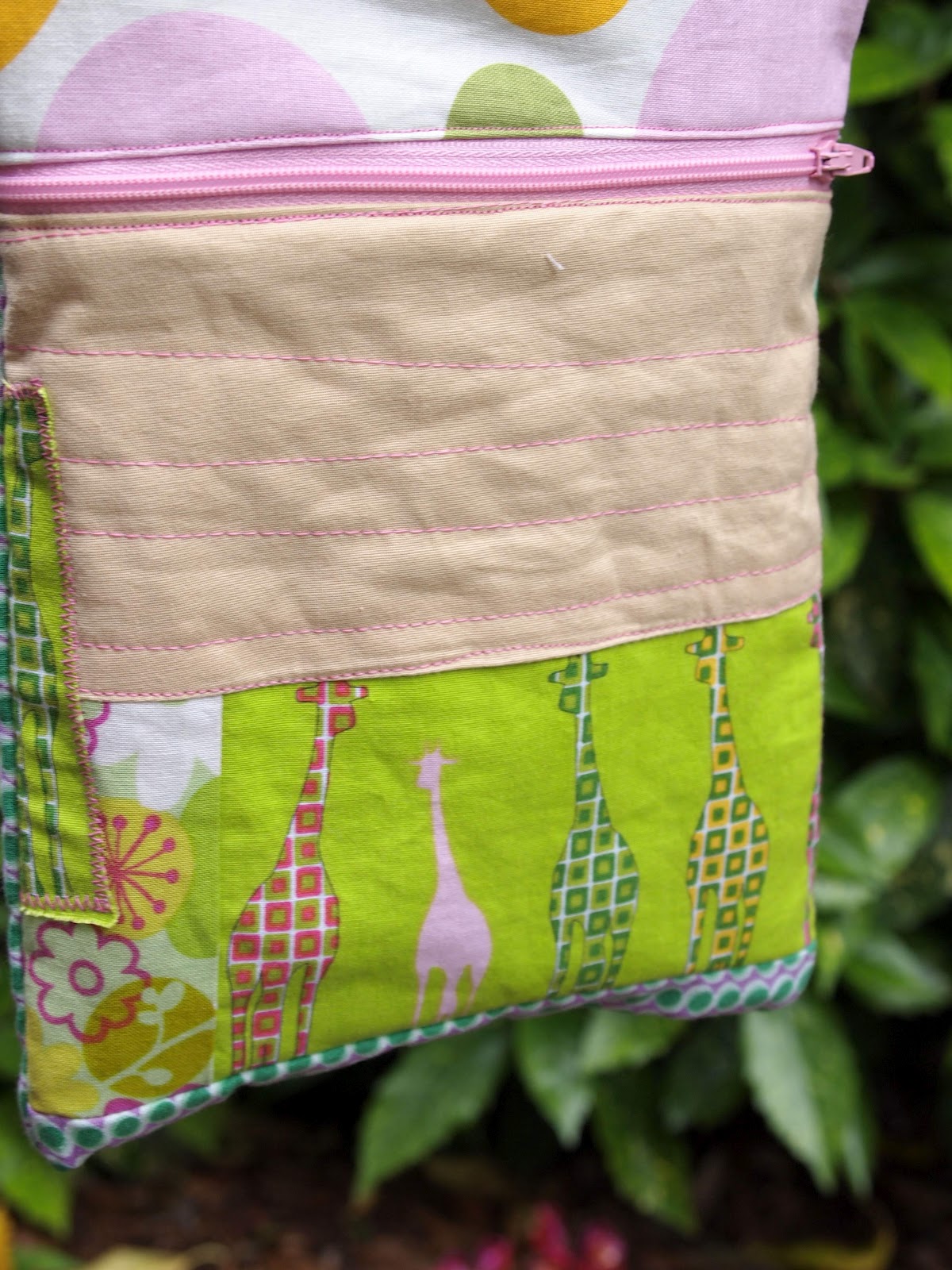 Plum and June: Front Zip Pouches with Shoulder Straps