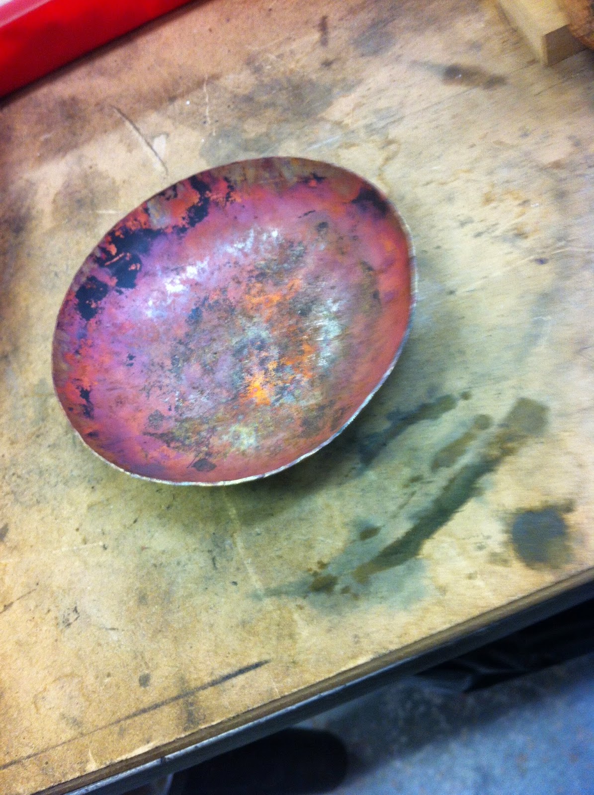 C.w. Metal: Dooming, Raising, Planishing and Enamelling Copper Bowls