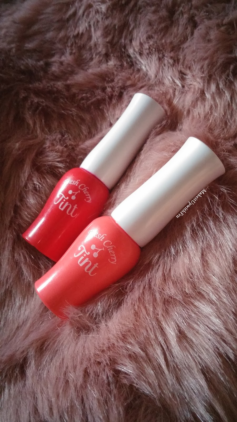 COMPARISON - FAKE vs REAL - Etude House Fresh Cherry Tint