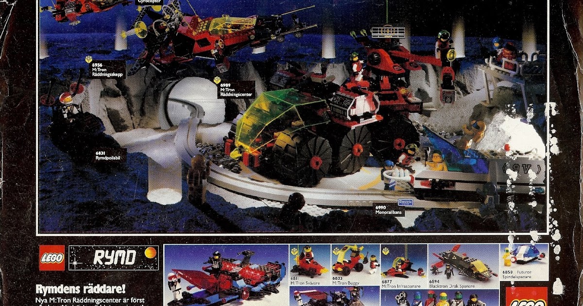 Nostalgorama: Reklam för LEGO Rymd 1990