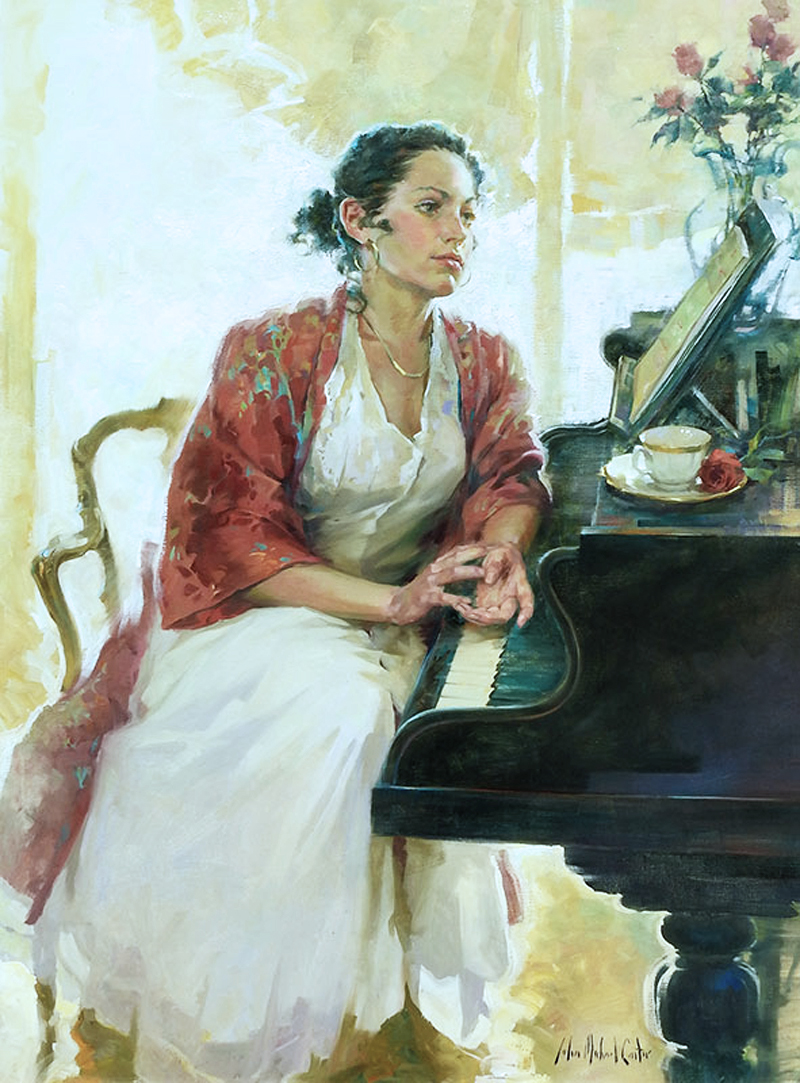 John Michael CARTER | Catherine La Rose ~ The Poet of Painting