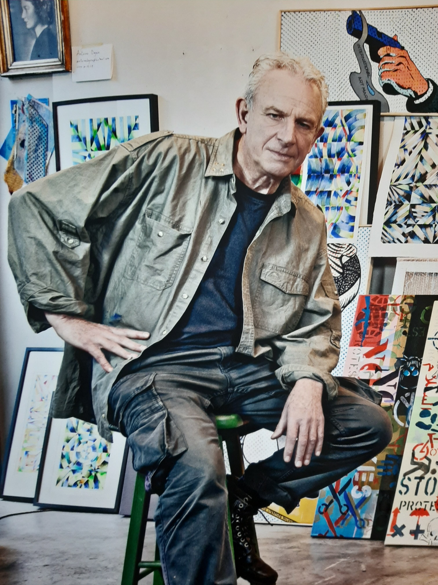 WATERSCHOENEN: Jacques CHARLIER met 'HYBRID PAINTINGS' in Gallery Sofie ...