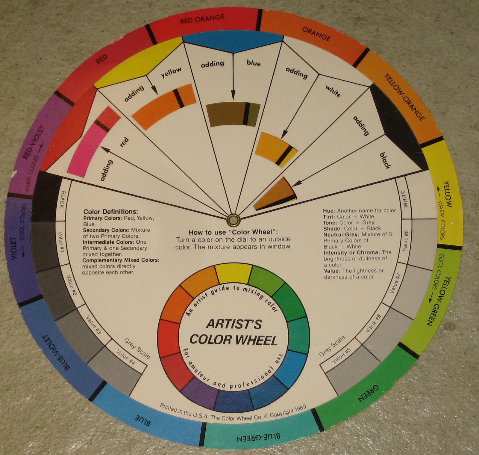 The Paisley Studio: Tip of the Week -- Use a Color Wheel