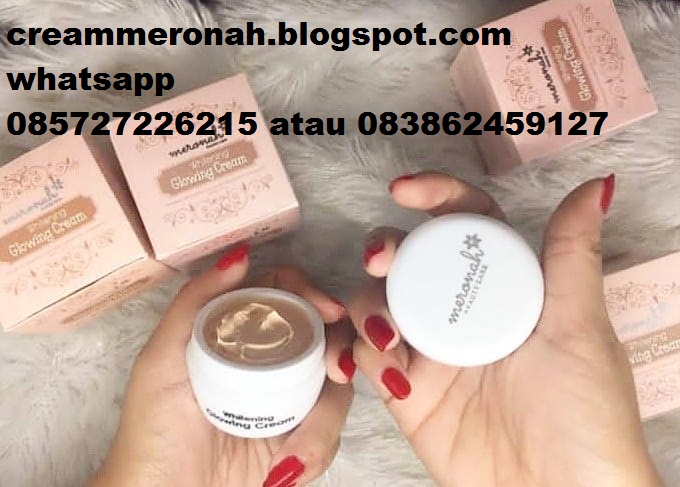 Cream Meronah Whitening Glowing √ Cream Meronah