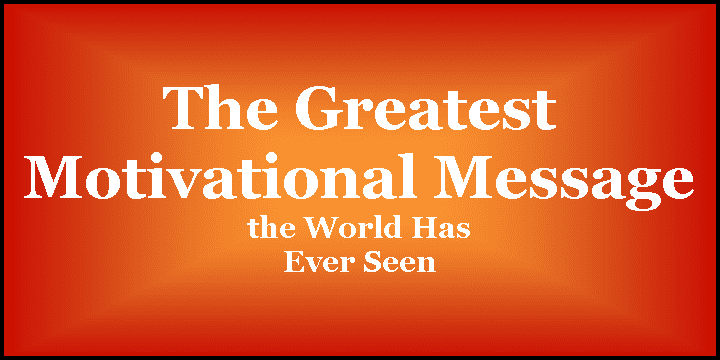 IT'S ALL ABOUT PEOPLE: The Greatest Motivational Message Ever