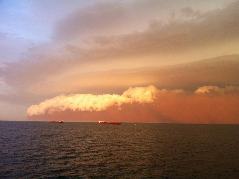 Michael's Weather Blog: Western Australia Sandstorm
