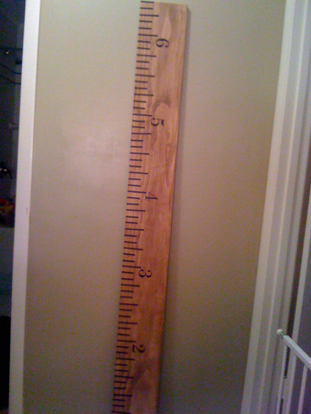 Miss Amy's House: Ruler Growth Chart