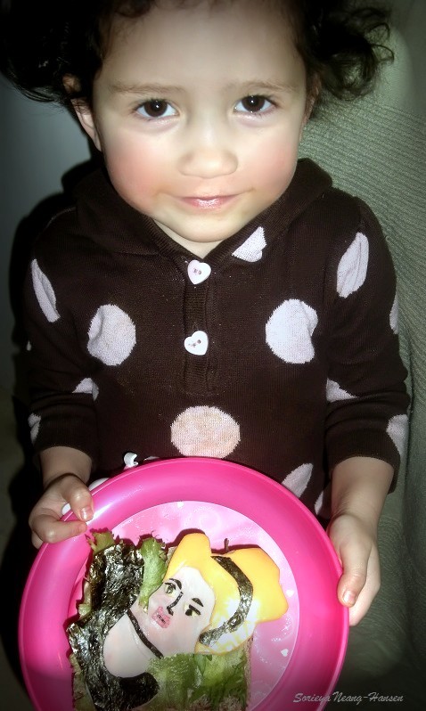 Sorieya's Homemade Cooking: Princess sandwich for my little princess