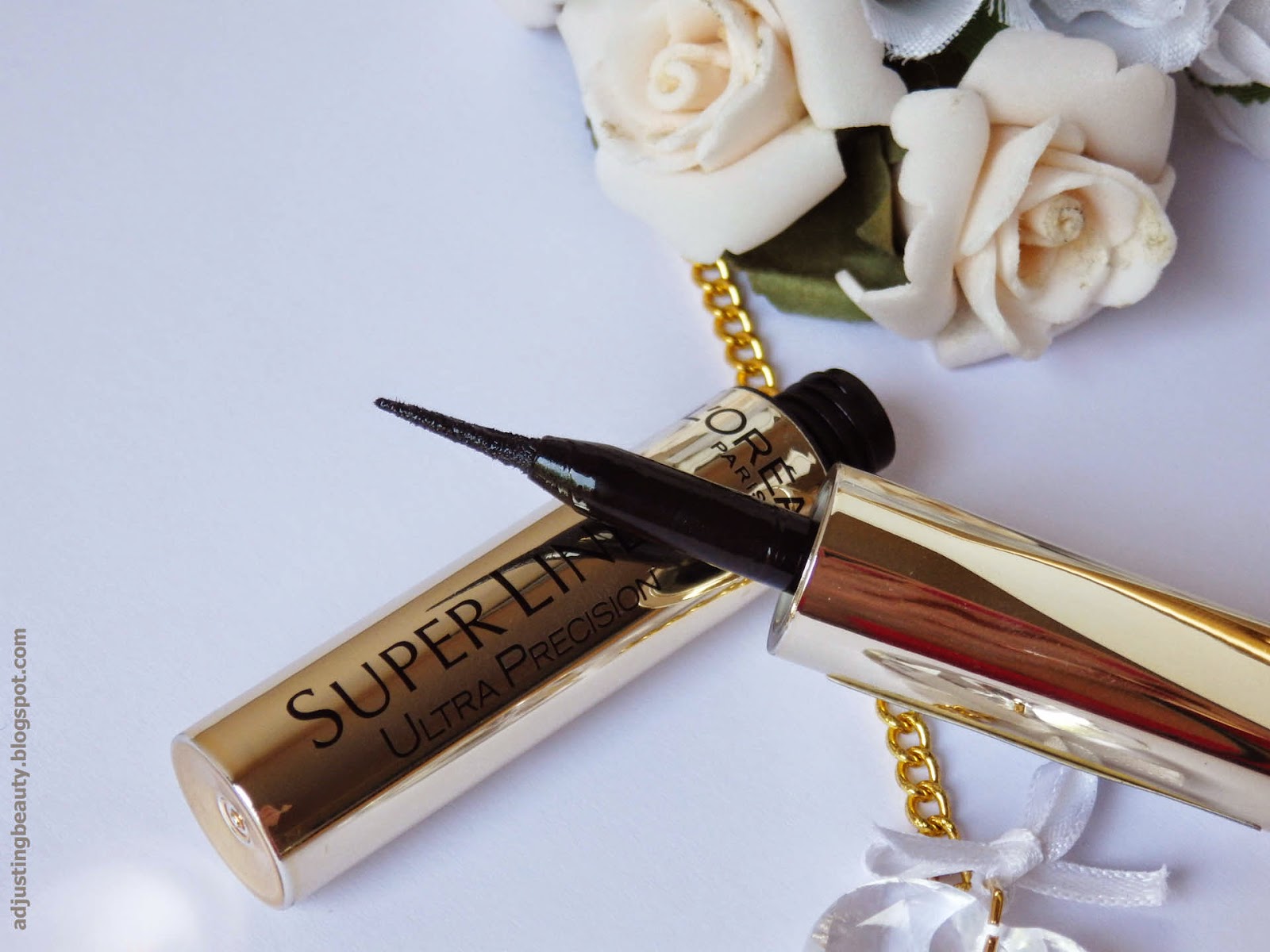 Review: L'Oreal Super Liner Ultra Precision eyeliner - Adjusting Beauty