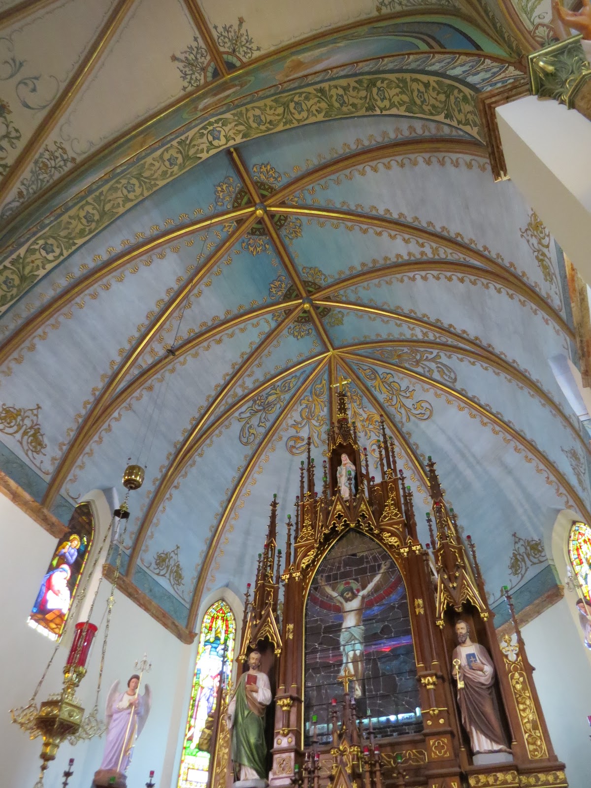 Readerbuzz: The Painted Churches of Texas: St. Mary's Catholic Church ...