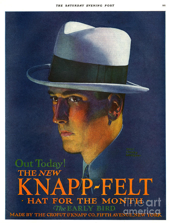 Vintage Hat Advertisements.