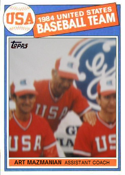 Topps Cards that Never Were: Custom 1985 Topps Team USA Set