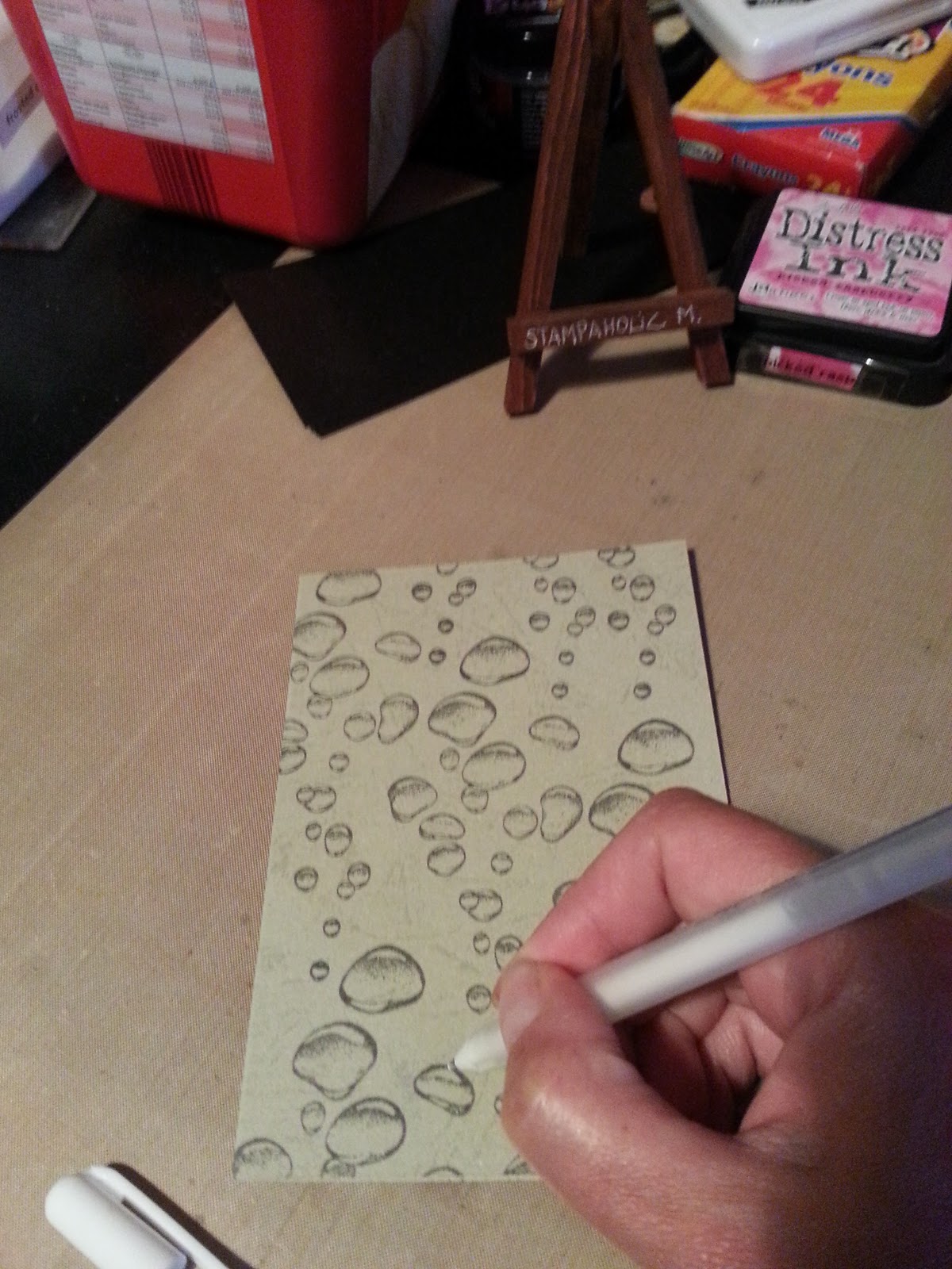 Craft projects by Bubblescrap: Bubble tutorial