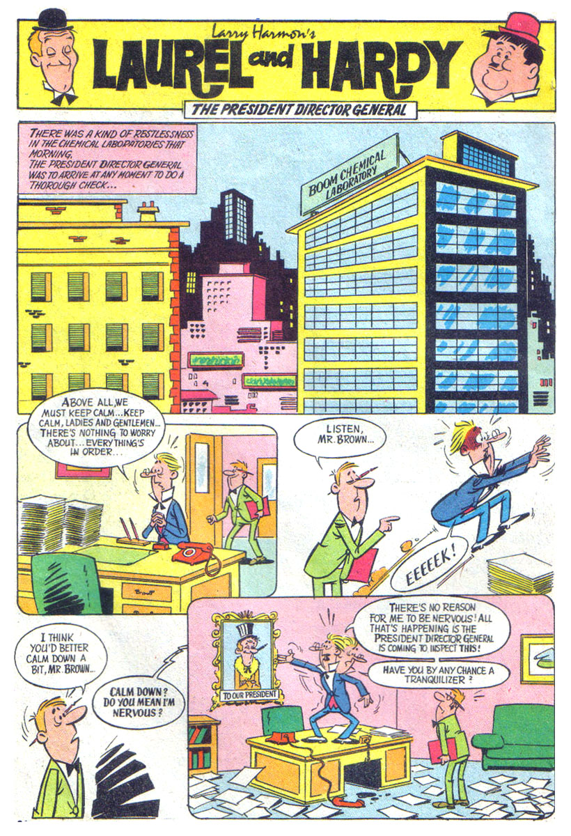 Four-Color Shadows: Larry Harmon's Laurel and Hardy-1974