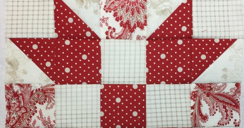 Stitching With 2 Strings: Sara Quilt, Block 7, Tutorial