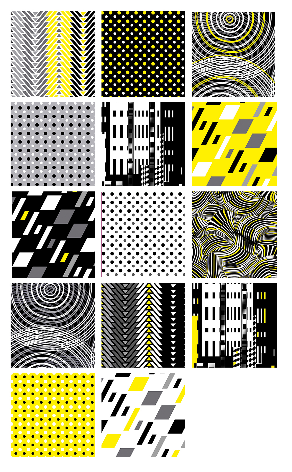 Sew in Love {with Fabric}: Graphix with a Pop of Yellow!