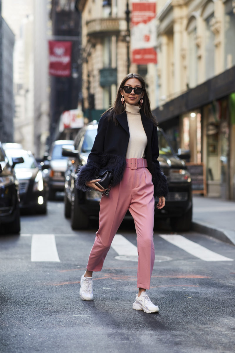 street style_turtleneck sweater - DIMANCHE