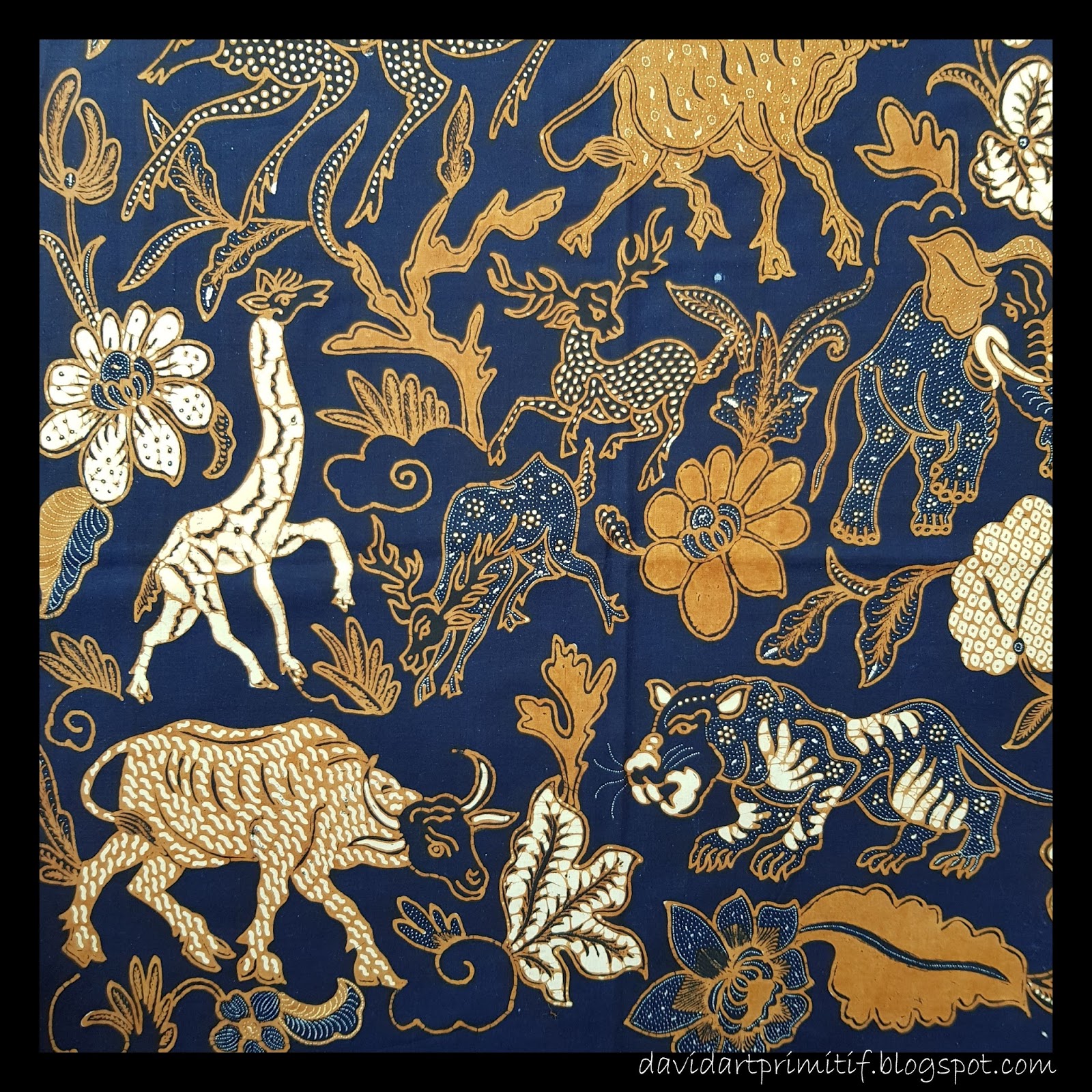 Art & Primitif: Batik Tulis Alas-alasan Kuda, Macan, Banteng, dll