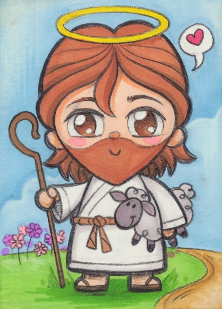 Taylor S Smith | Illustration and Sketch Journal: Chibi Jesus