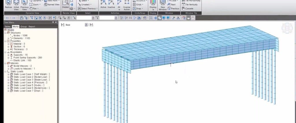 Civil Engineering: How to view Plate in Midas Civil?