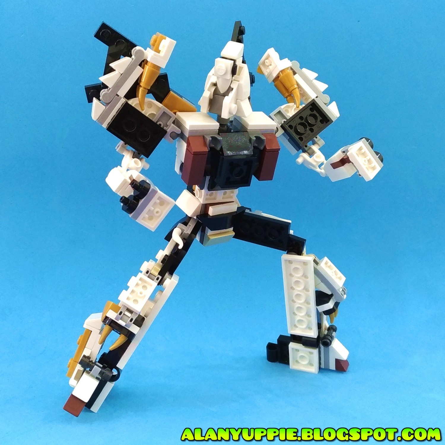 LEGO MOC LEGO Transformer White Lion from set 71718 by alanyuppie ...
