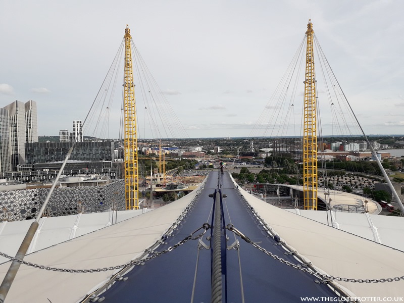 Up at The O2 - Climbing The O2 in London - The Globe Trotter