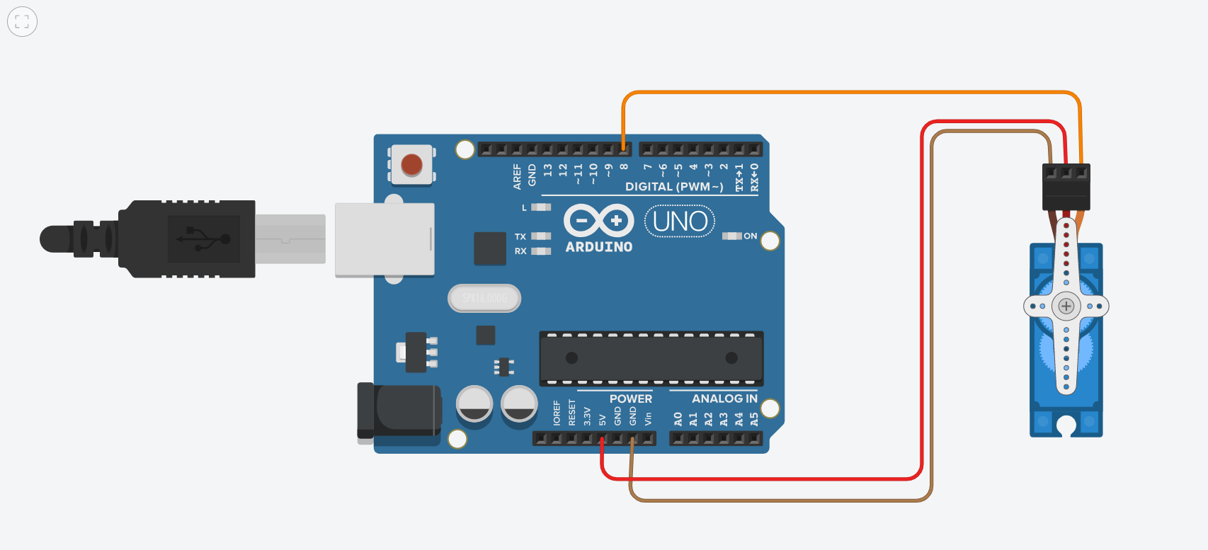The Sg90 Servo Motor With An Arduino