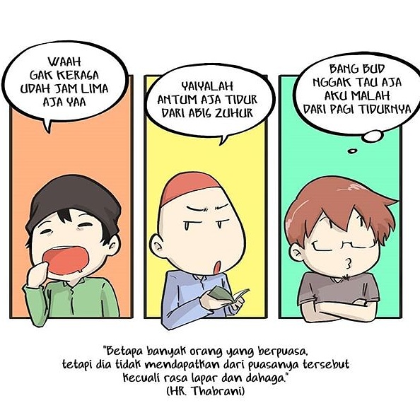 Komik Islami Renungan Ramadhan