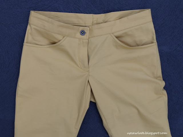 Up Sew Late: Mustard Pants (Burda 7214)