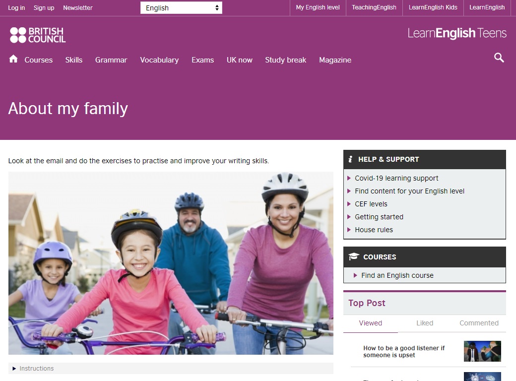 ENGLISH: Língua Inglesa DERA: BRITISH COUNCIL - WRITING SKILLS