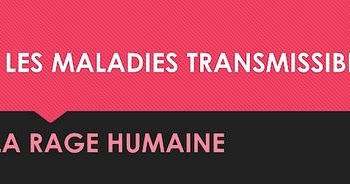 La rage humaine : une maladie transmissible ( cours en pdf)