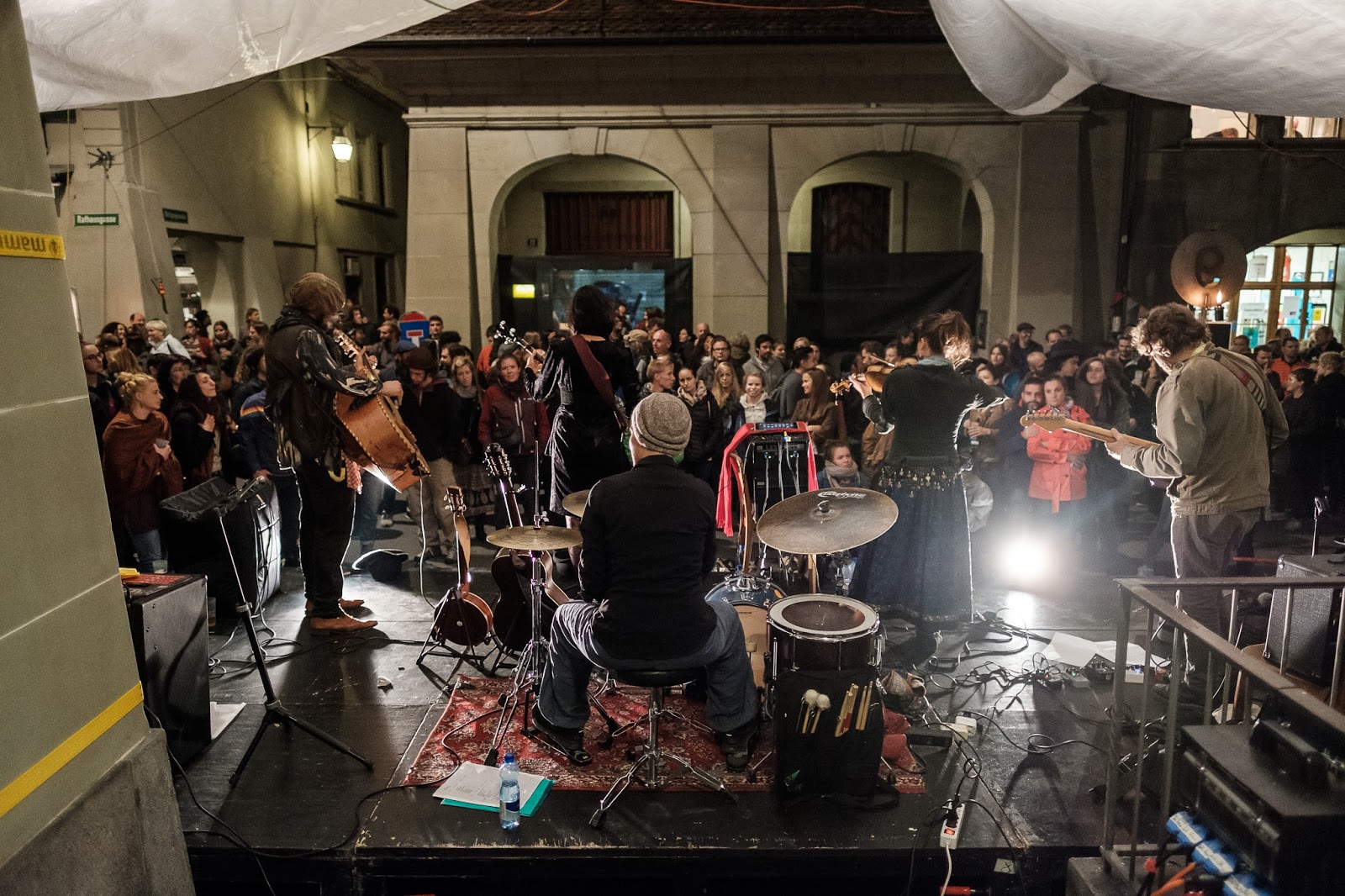Buck Curran - symbols & artifacts: Adaya & Band @ Buskers Bern Festival ...
