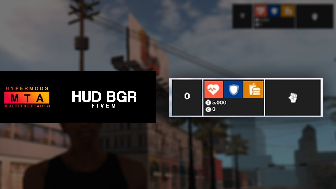 MTA:SA - HUD BGR