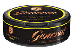 Snus Tastings: REVIEW: NEW General Classic Licorice Original Portion