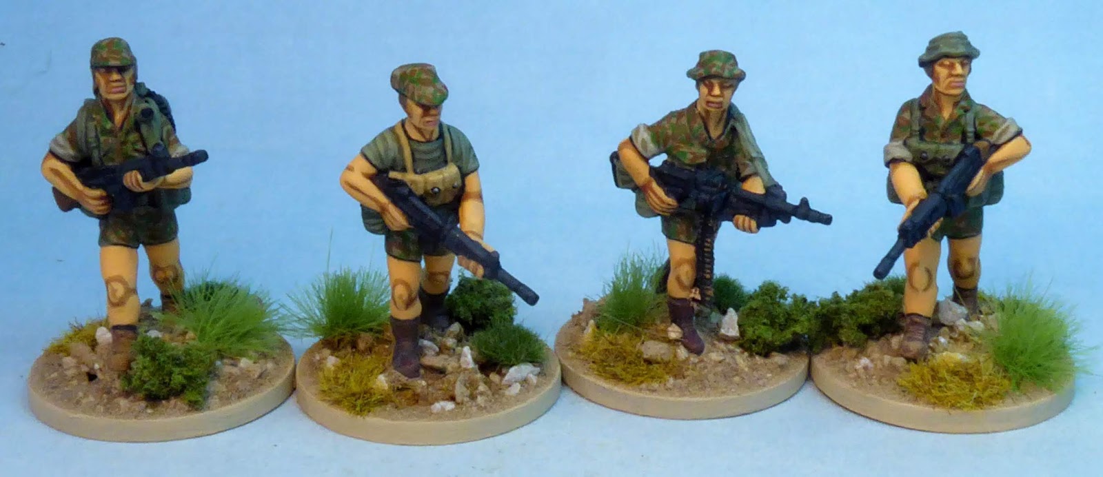 Over Open Sights: Eureka Miniatures 28mm Rhodesian Light Infantry