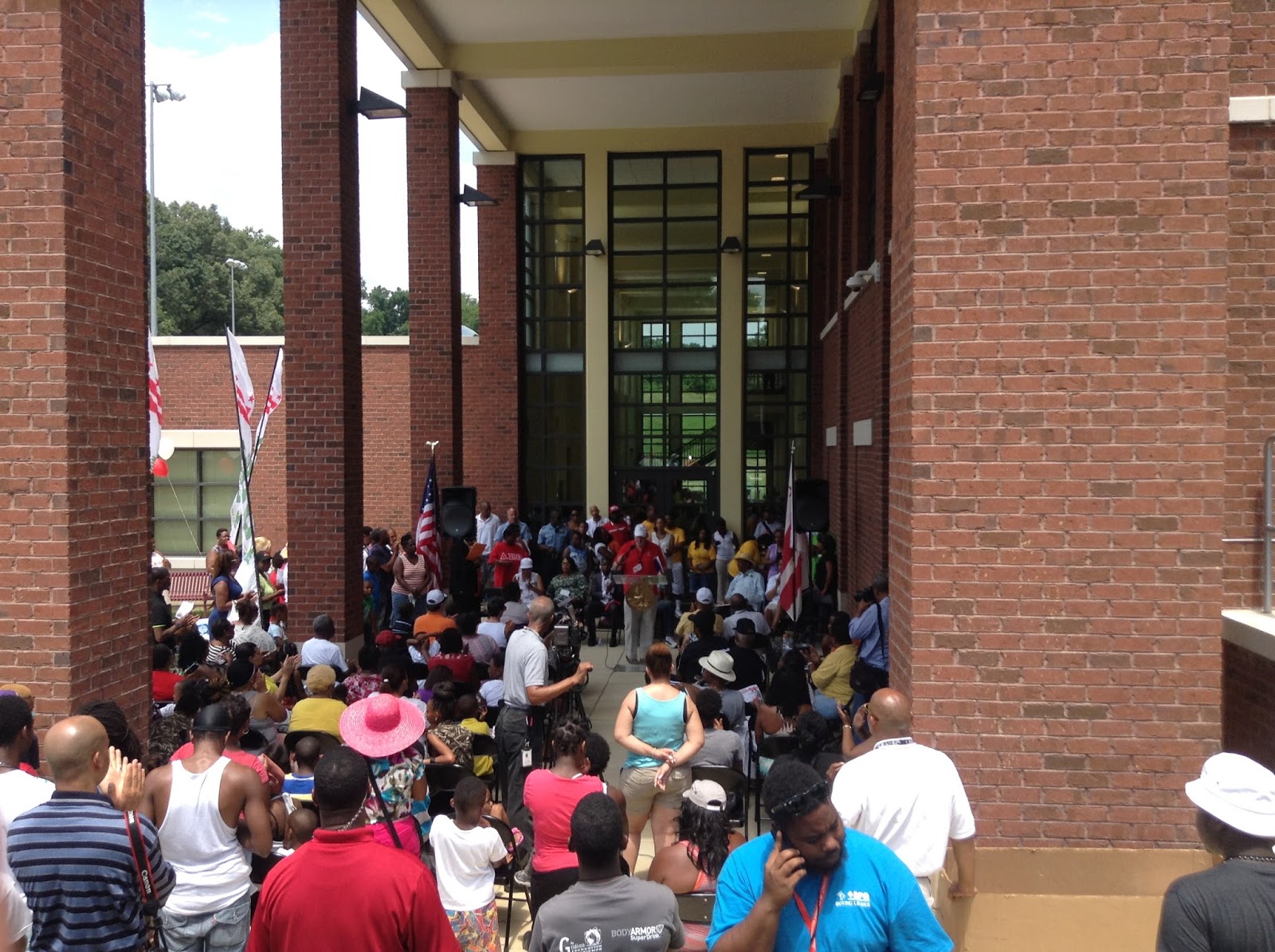 THE ART of WARd 8: Fort Stanton Recreation Center!