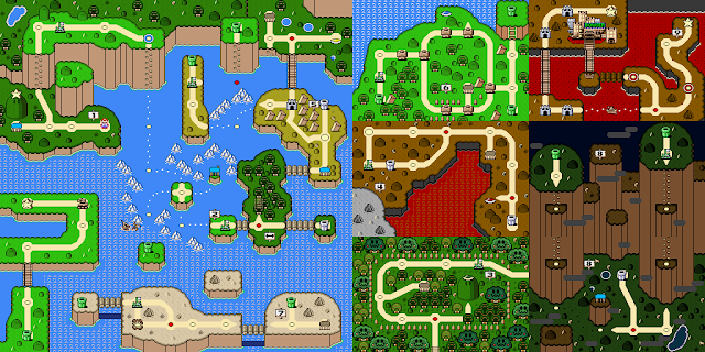 Neon Peridot's SMW Custom Overworld 2020 (Part 1a)