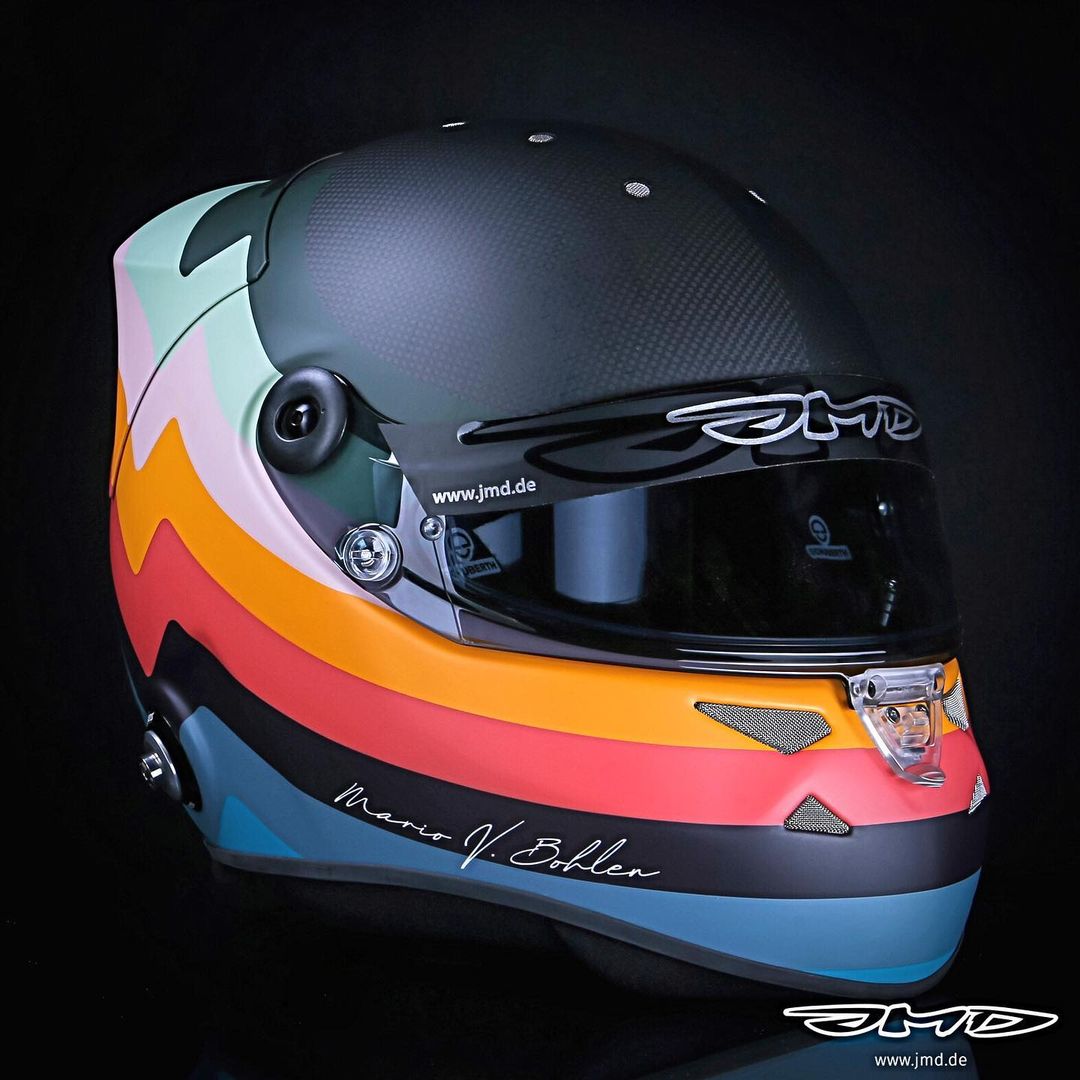Racing Helmets Garage: Schuberth SP1 Carbon M.Von Bohlen 2021 by Jens ...