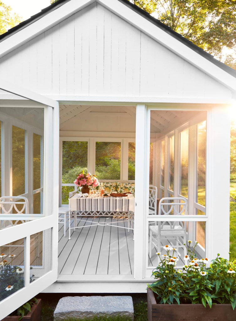 Casa cottage chic de Michael DePerno e Andrew Fry em Connecticut