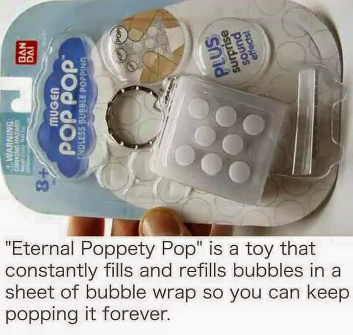 Bandai's Portable Endless Bubble Pop Pop