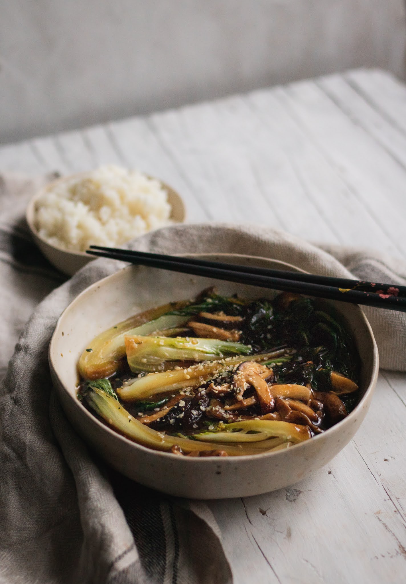 kriška i po: umak od pak choia i shiitaka