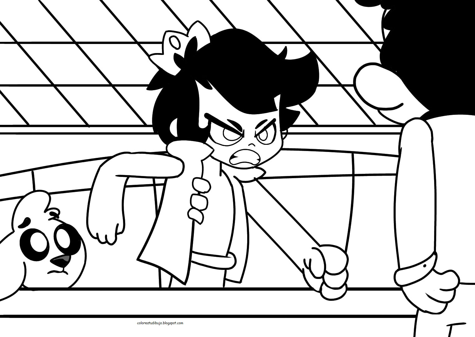 Mike para colorear - COLOREA TUS DIBUJOS