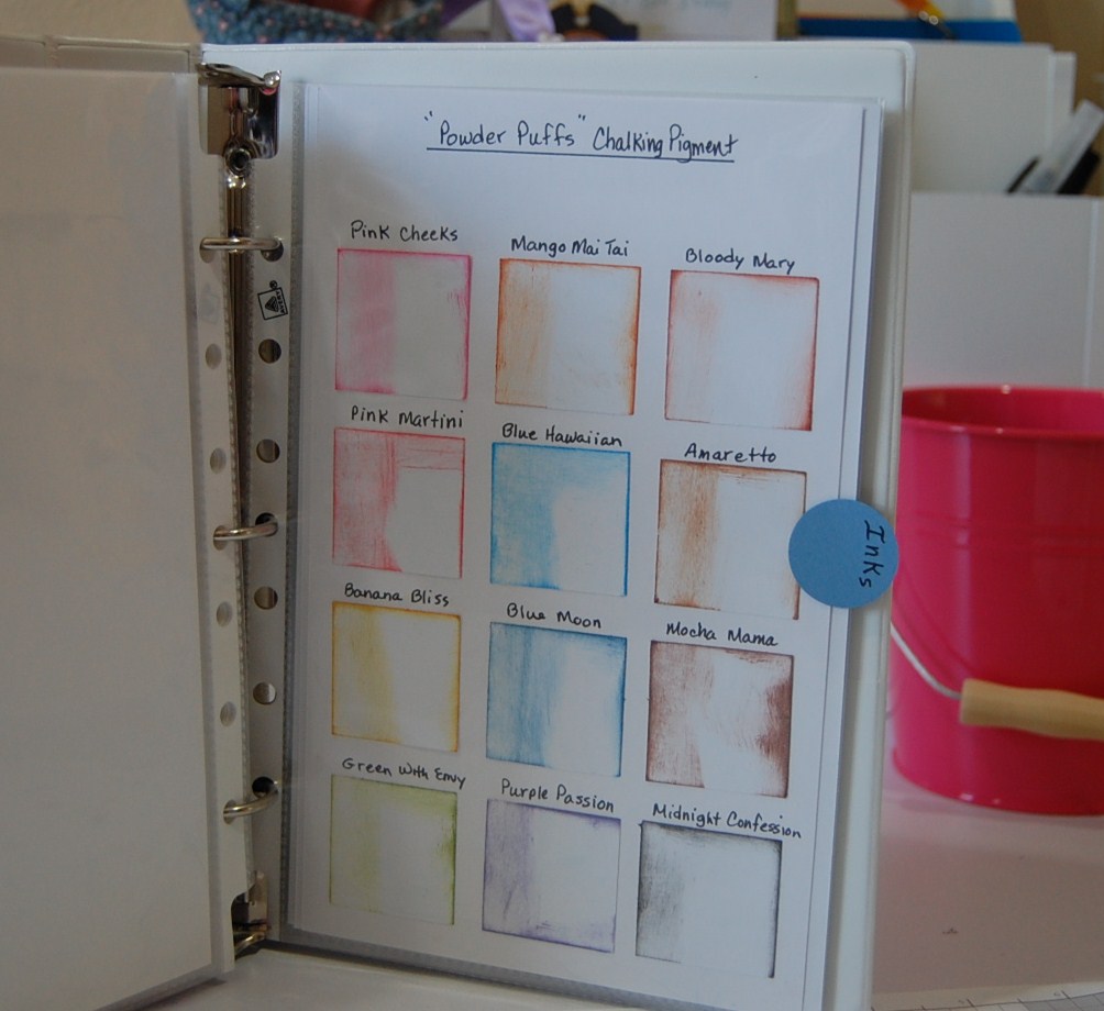 Joyfully Made Designs: Samples Binder