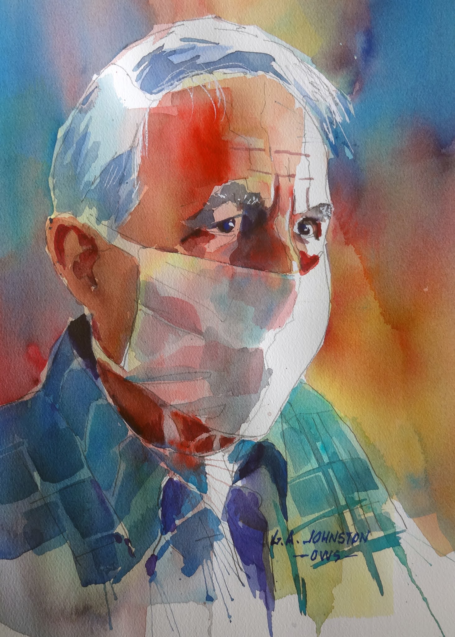 G A Johnston Watercolors: 2021 Ohio Watercolor Society