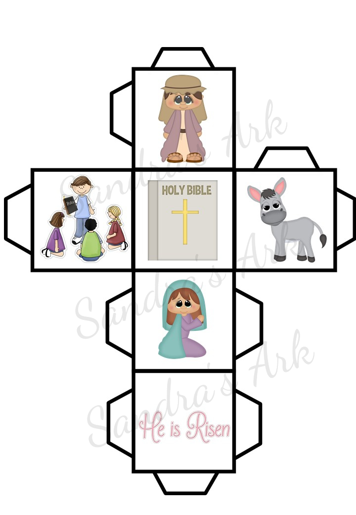 Sandra's Ark: Easter Kids Dice Game for Families - Plus FREE PRINTABLE